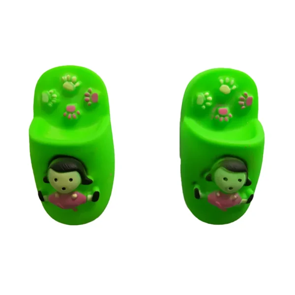 Mini Chancla Juguete para Perro | Caucho Duradero Compacto